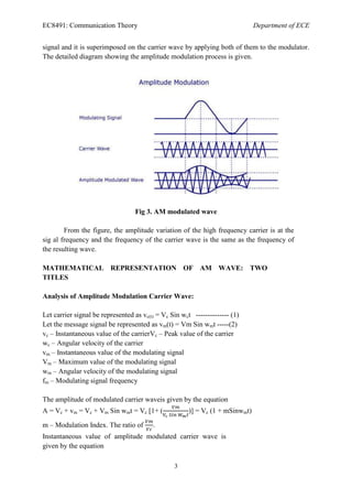 Communication Theory - Amplitude Modulation.pdf