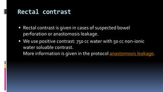 CT enhancement protocols | PPTX