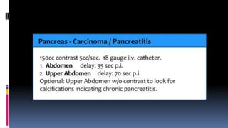CT enhancement protocols | PPTX