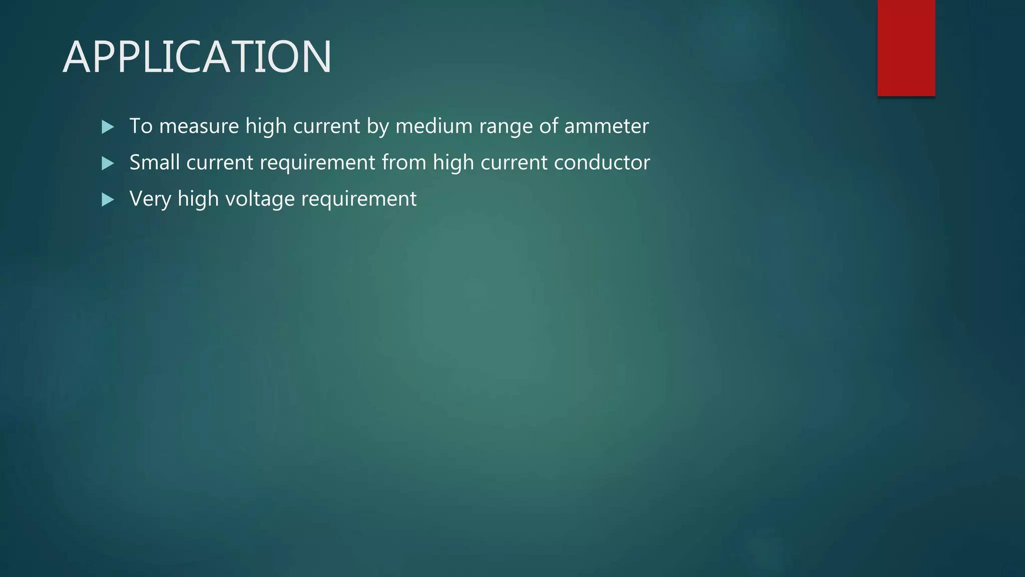 Current Transformer | PPTX