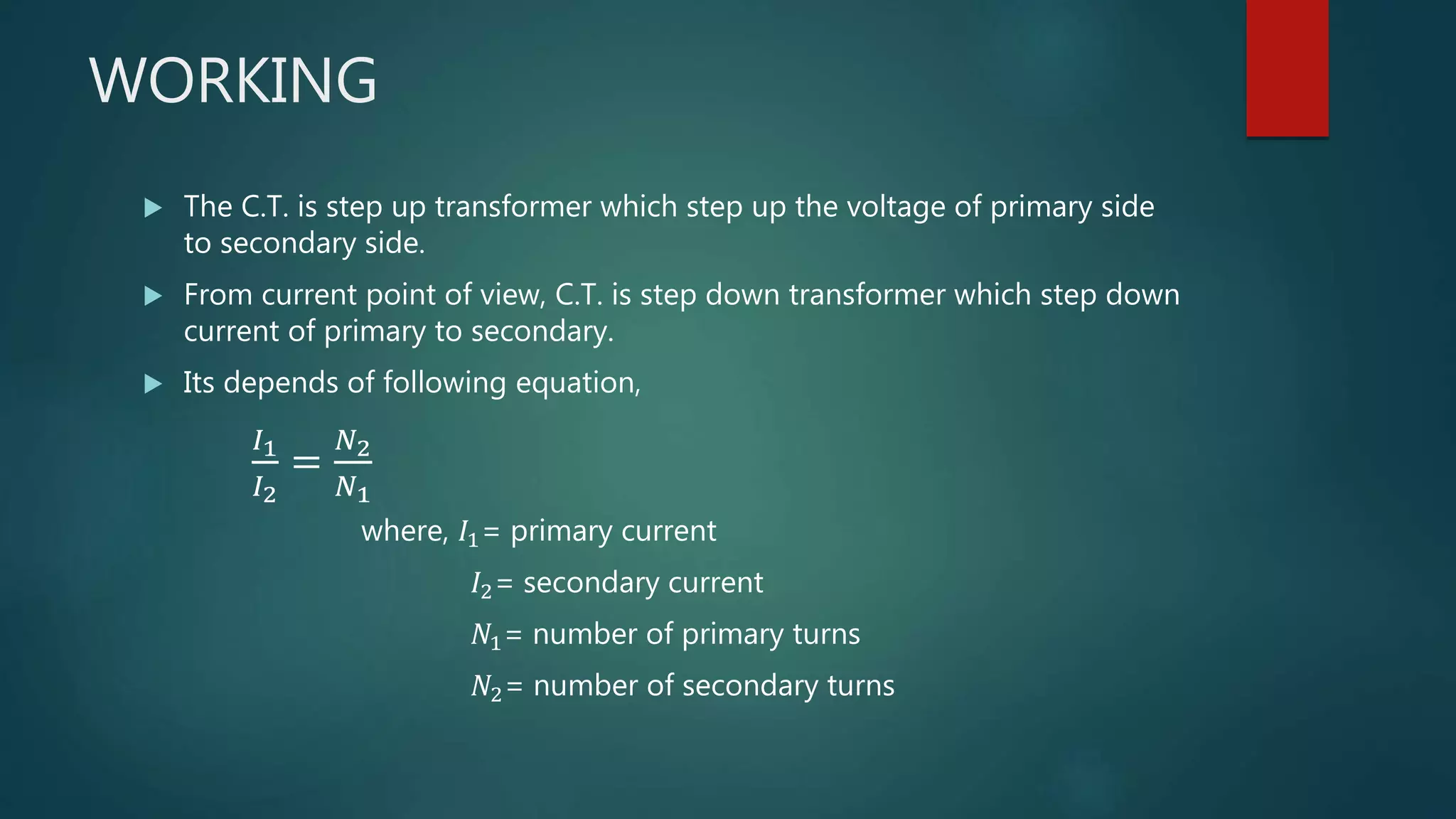 Current Transformer | PPTX
