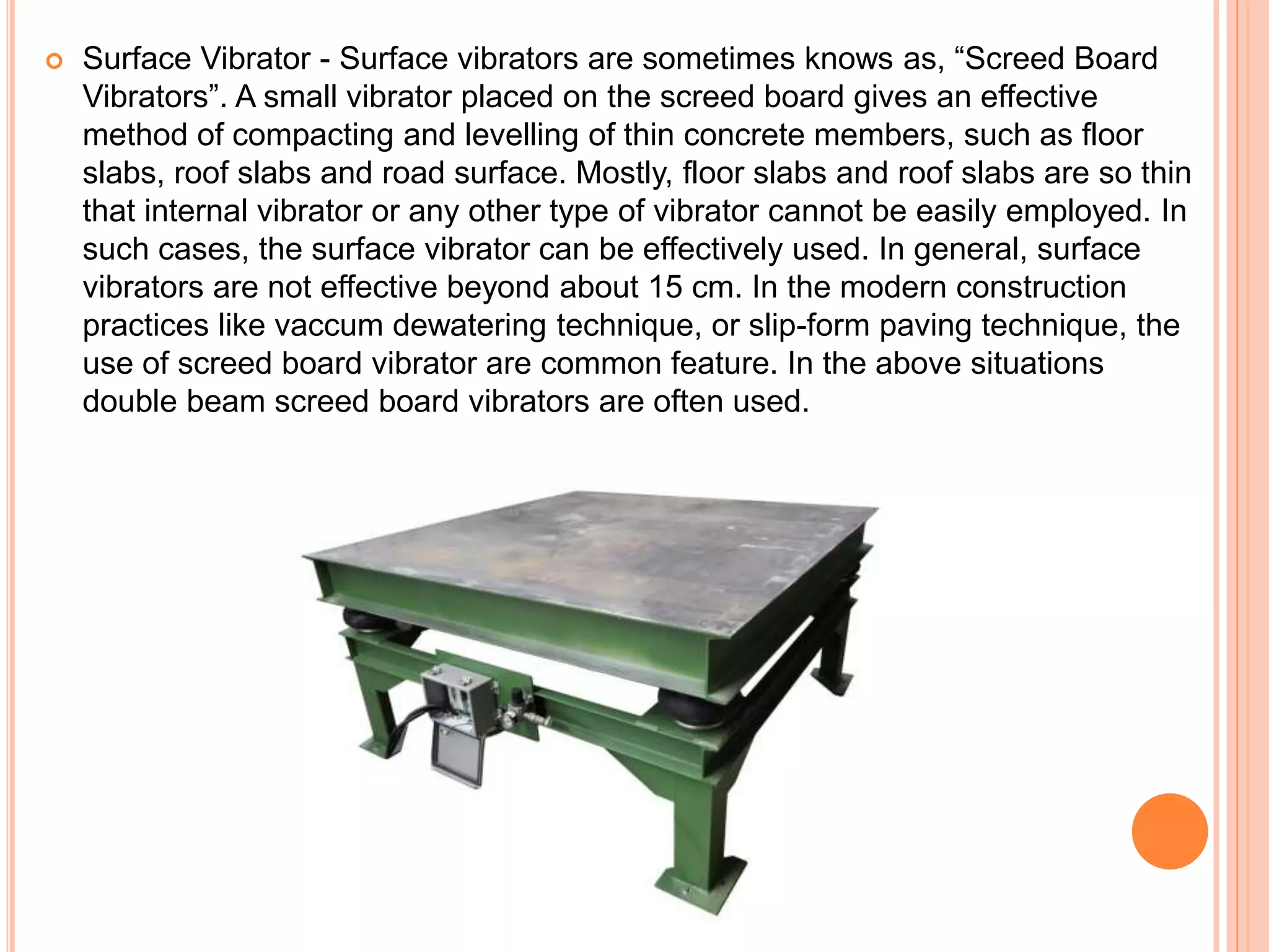 Concrete technology(methods of compaction) | PPT