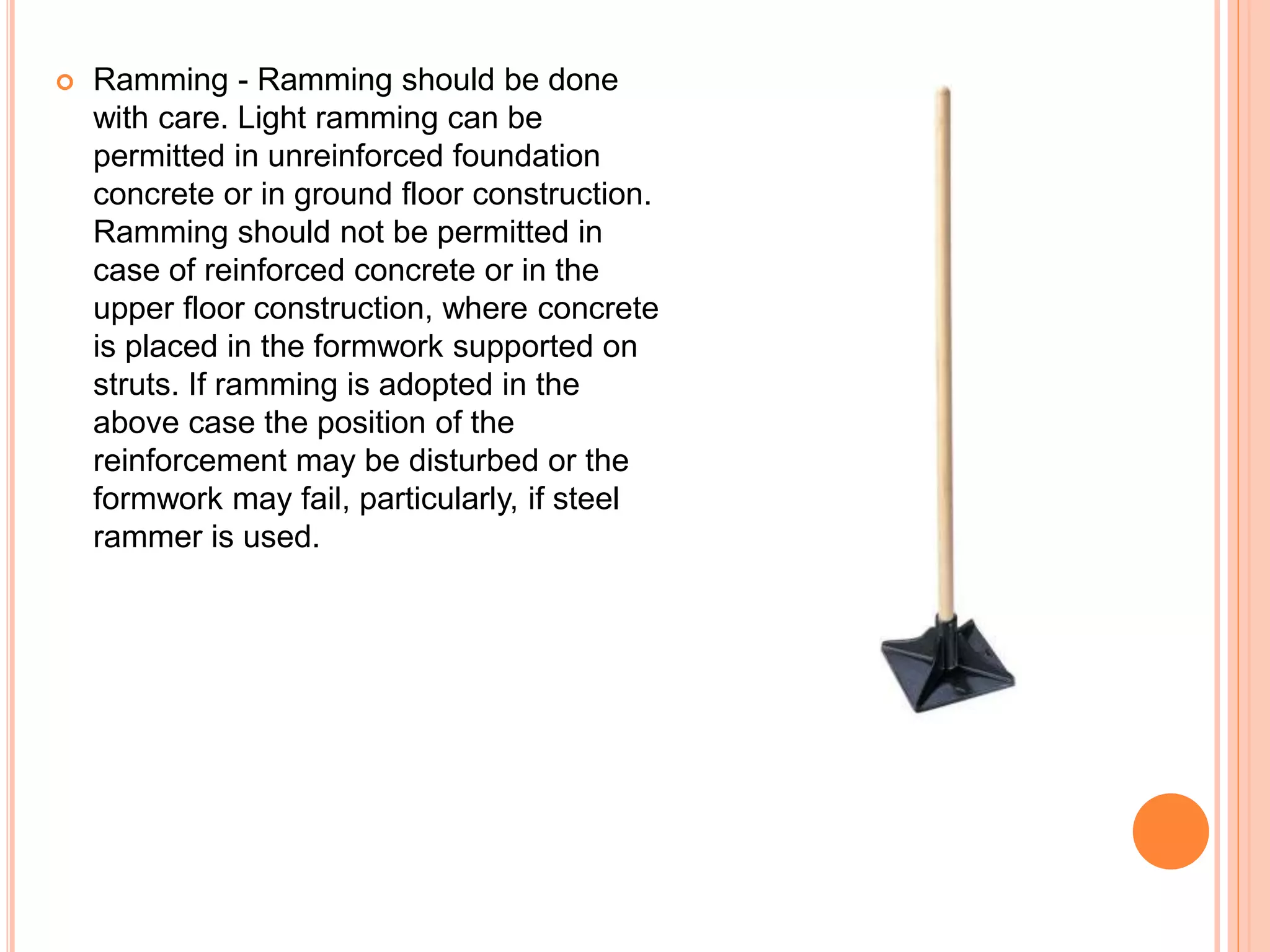 Concrete technology(methods of compaction) | PPT