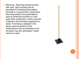 Concrete technology(methods of compaction) | PPT