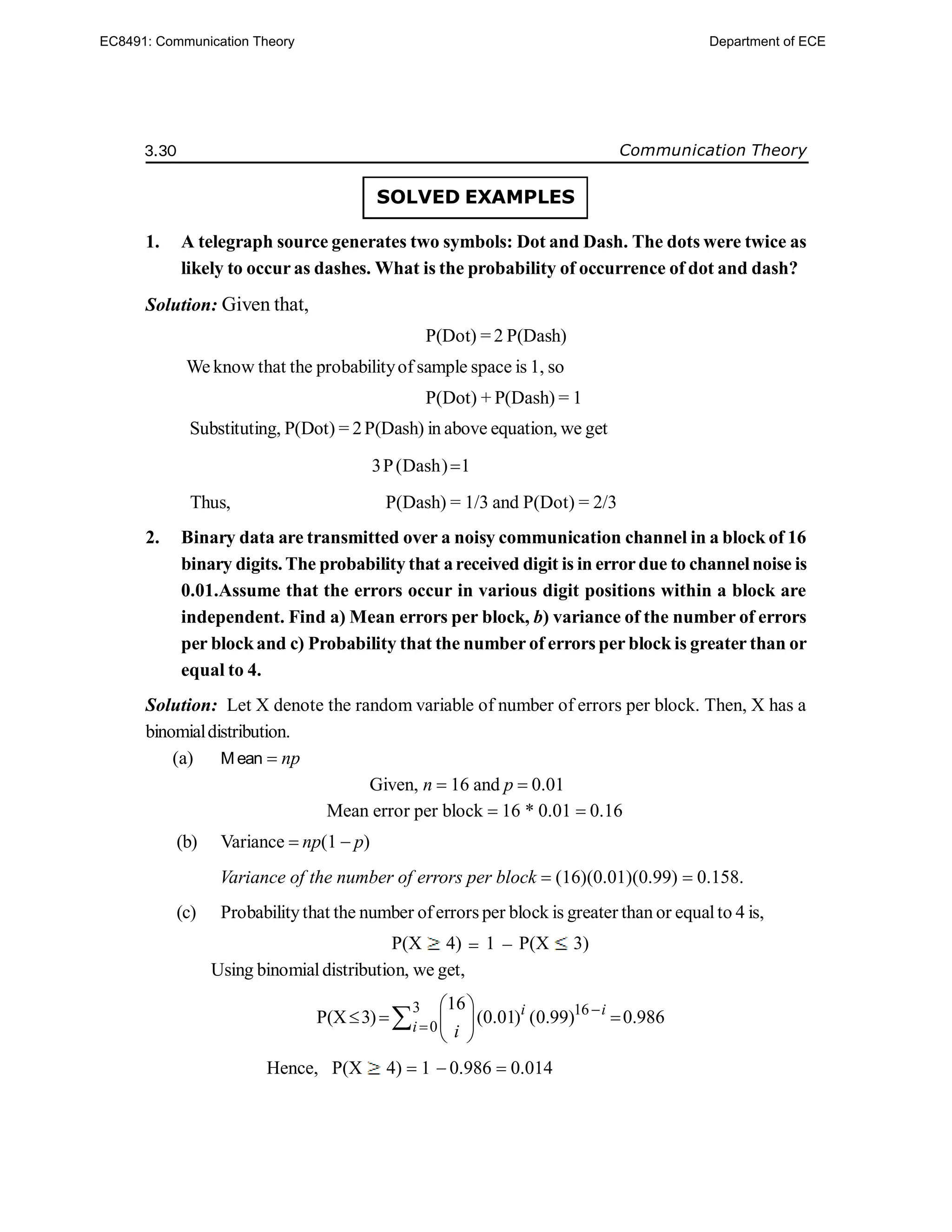 Communication Theory - Random Process.pdf