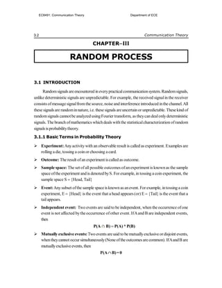 Communication Theory - Random Process.pdf