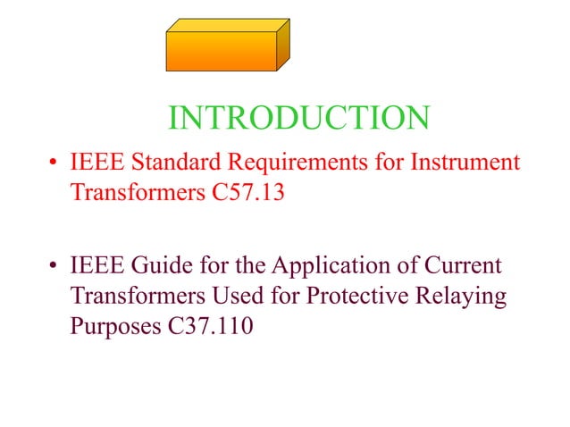 CT -As per IEEE.ppt | Consumer Electronics | Technology & Computing