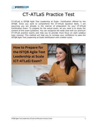 CT-ATLaS: Accelerate Preparation for ISTQB Agile Test Leadership at ...
