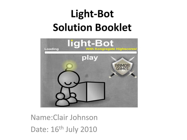 Ct lightbot solutions booklet | PPTX