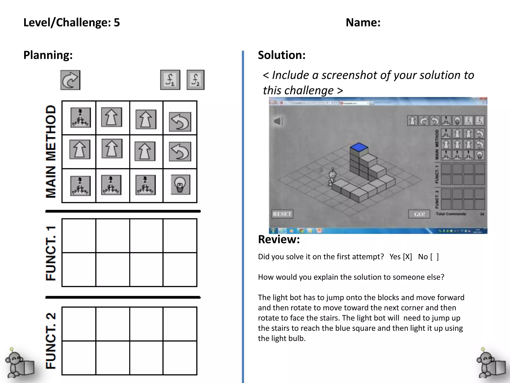 Ct lightbot solutions booklet | PPTX