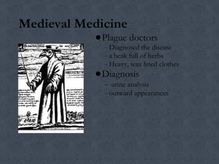 Medieval plagues and medicine | PPT