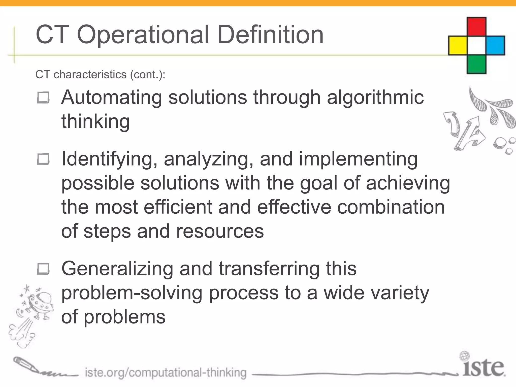 Computational thinking for kids | PPT