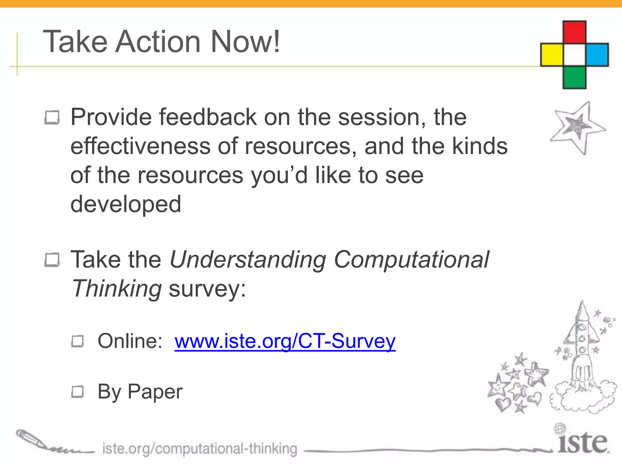 Computational thinking for kids | PPT