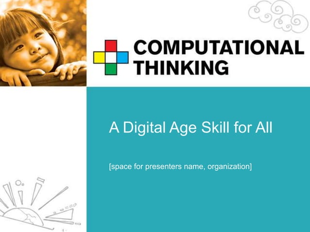 Computational thinking for kids | PPT | Secondary Education | Education