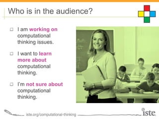 Computational thinking for kids | PPT
