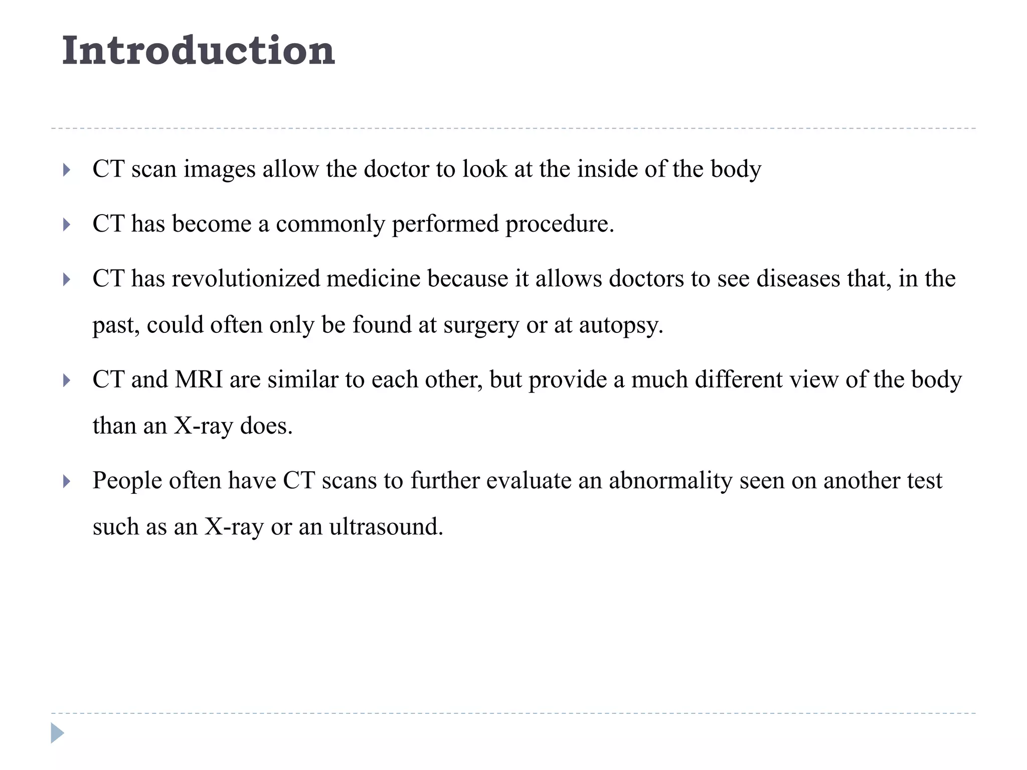 CT scan | PPTX