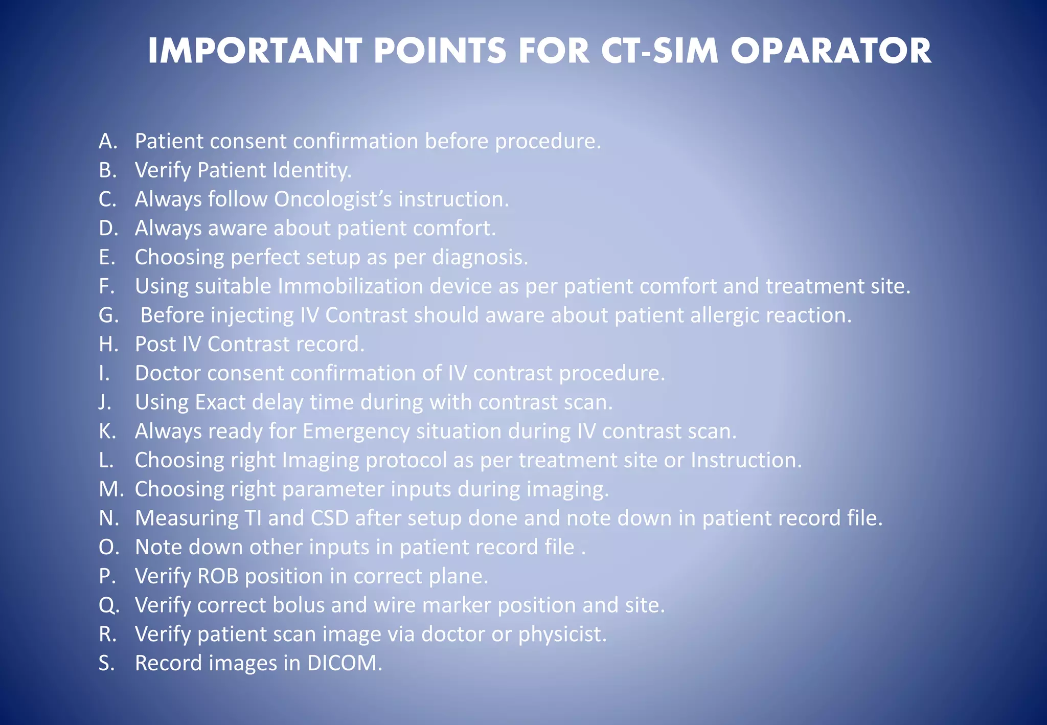 Importance of Planning CT Simulation(3D) in Radiothrapy/Radiation ...