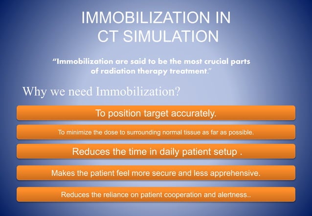 Importance of Planning CT Simulation(3D) in Radiothrapy/Radiation ...