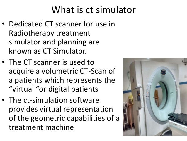 importance of ct-simulator in radiotherapy