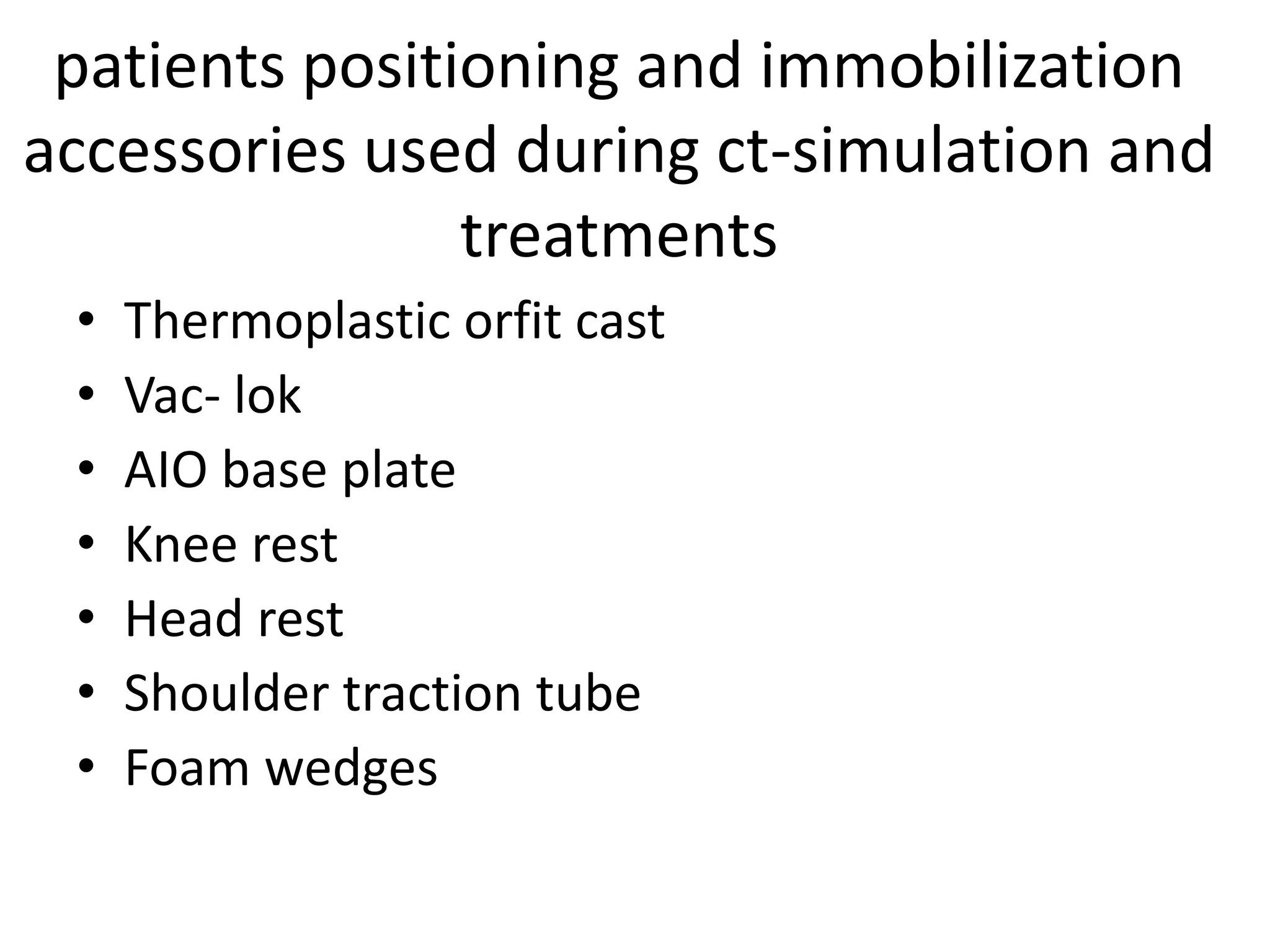 importance of ct-simulator in radiotherapy | PPTX