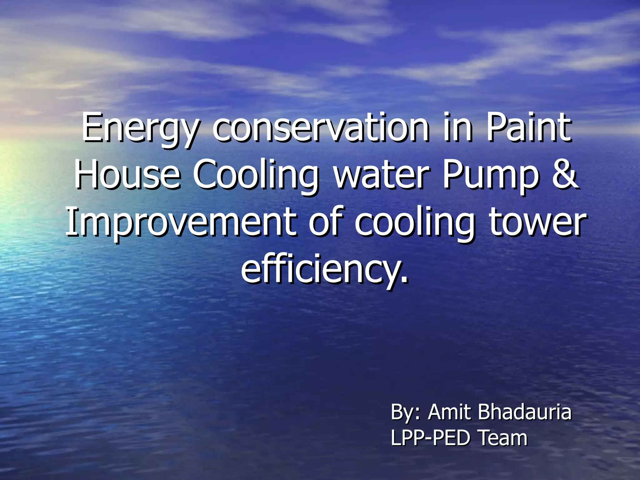 Cooling Tower Slide | PPT