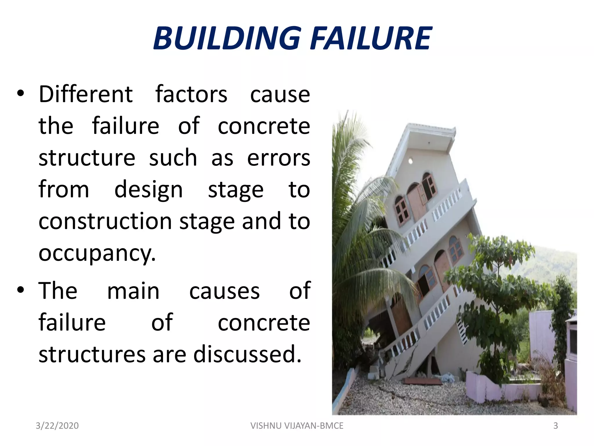 BUILDING FAILURE- FOUNDATION FAILURE | PDF