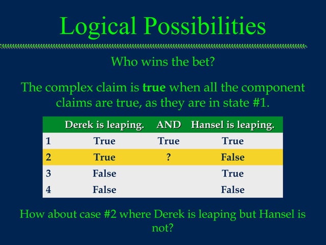 Critical Thinking 03 consistency | PPT