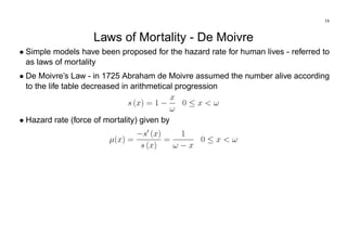 Principles of Actuarial Science Chapter 3 | PDF