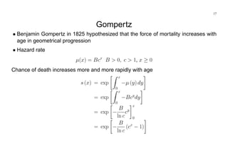 Principles of Actuarial Science Chapter 3 | PDF