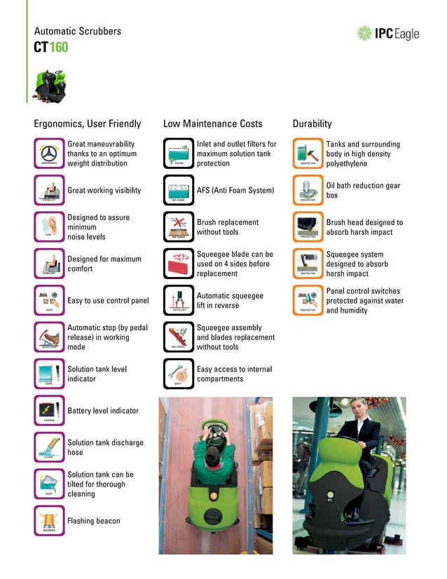 IPC Eagle CT160 Scrubber | PDF