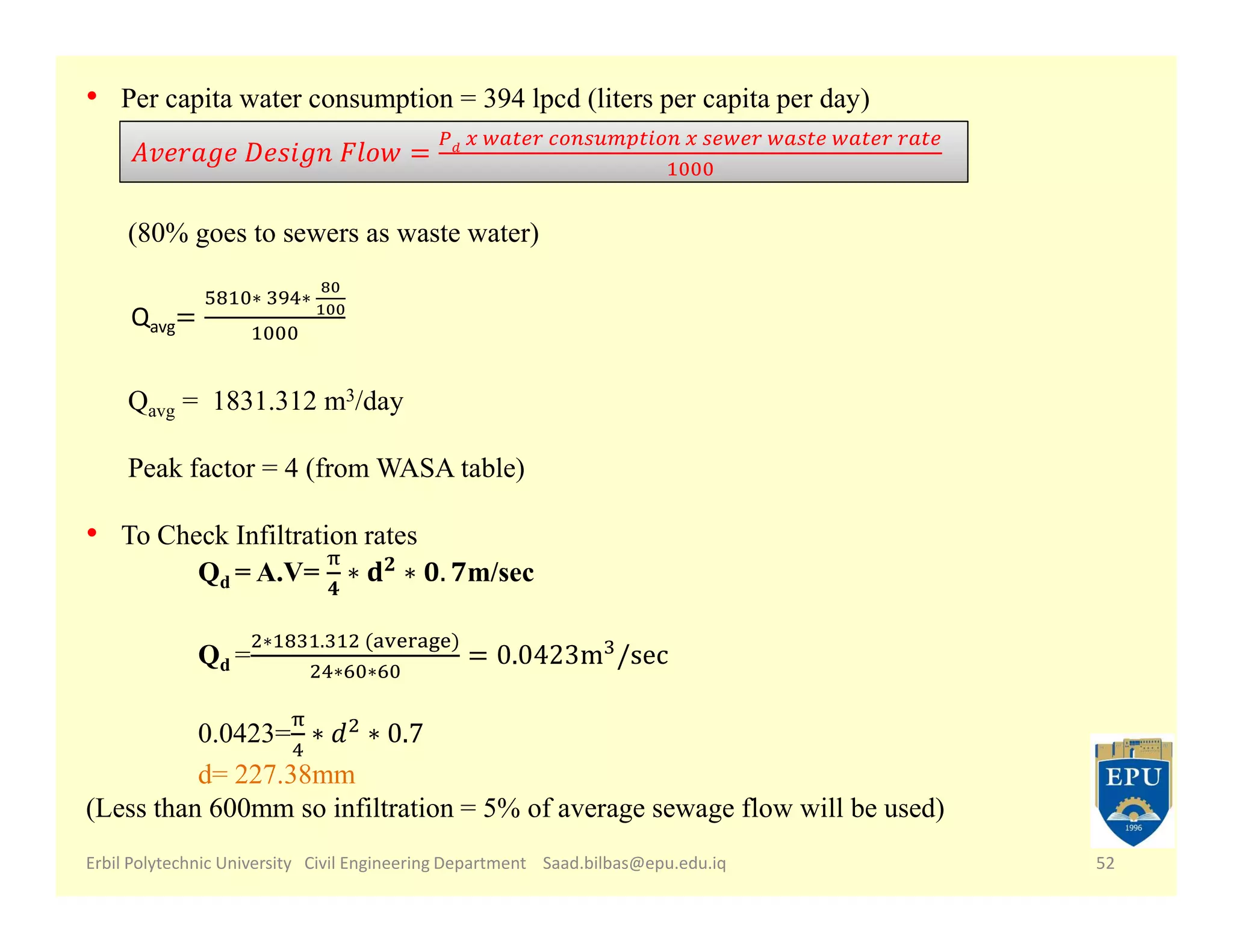 Sewage, Sewer system, and elevations Module | PDF