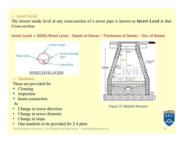 Sewage, Sewer system, and elevations Module | PDF
