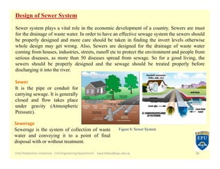 Sewage, Sewer system, and elevations Module | PDF