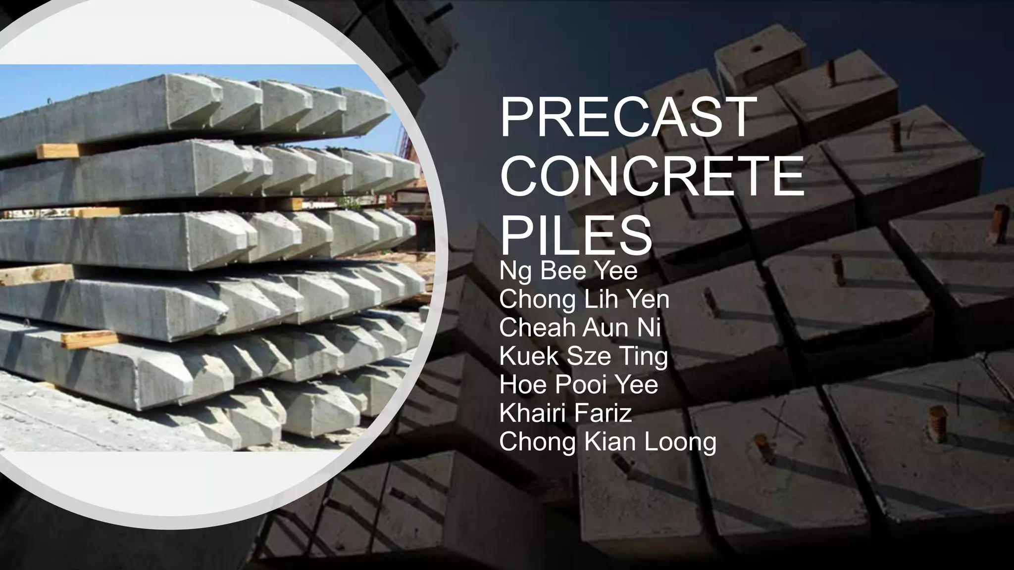 Ct2 Precast concrete piles | PPTX