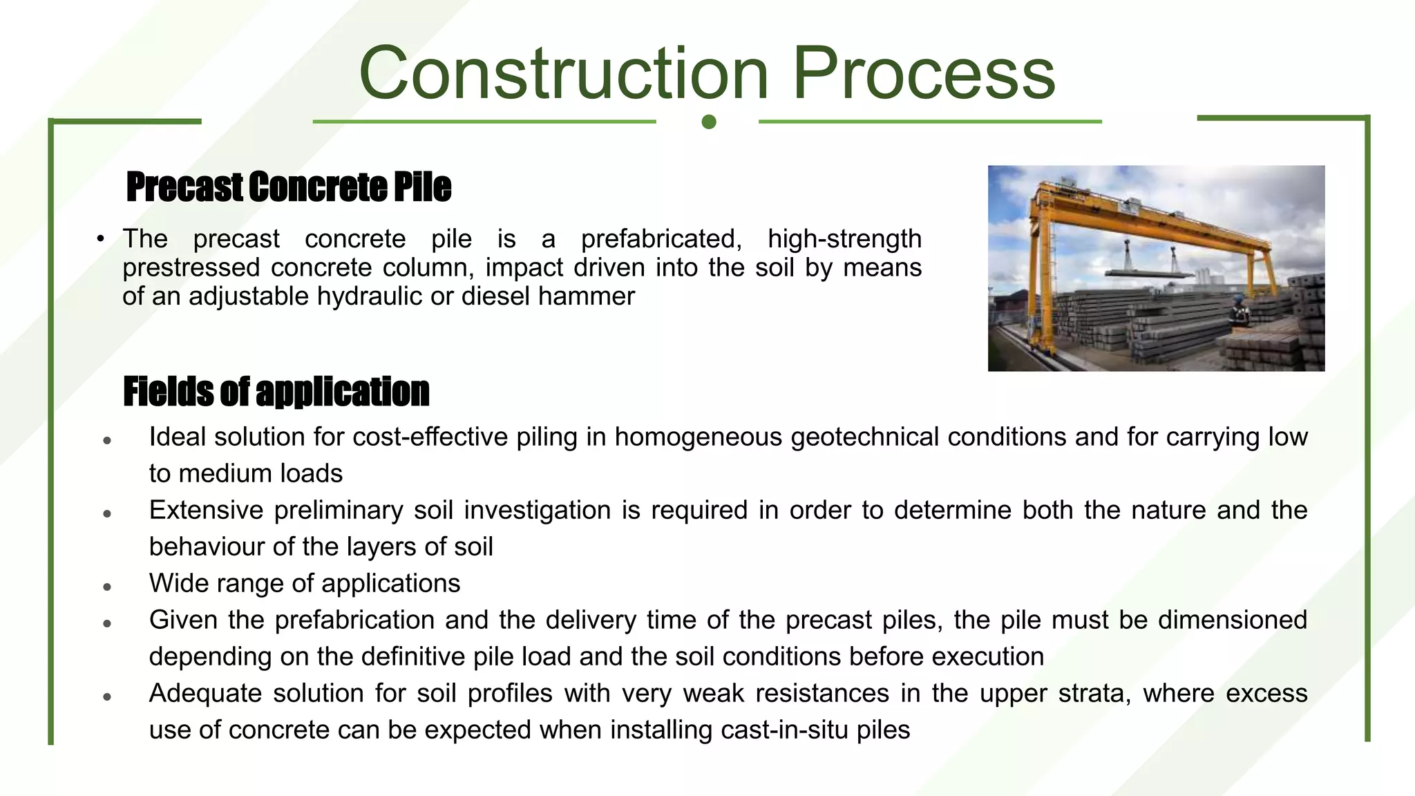 Ct2 Precast concrete piles | PPTX