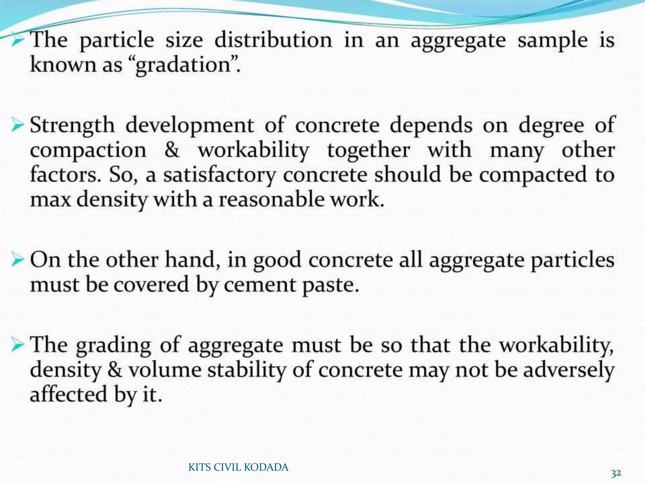 aggregates properties and all details | PPTX