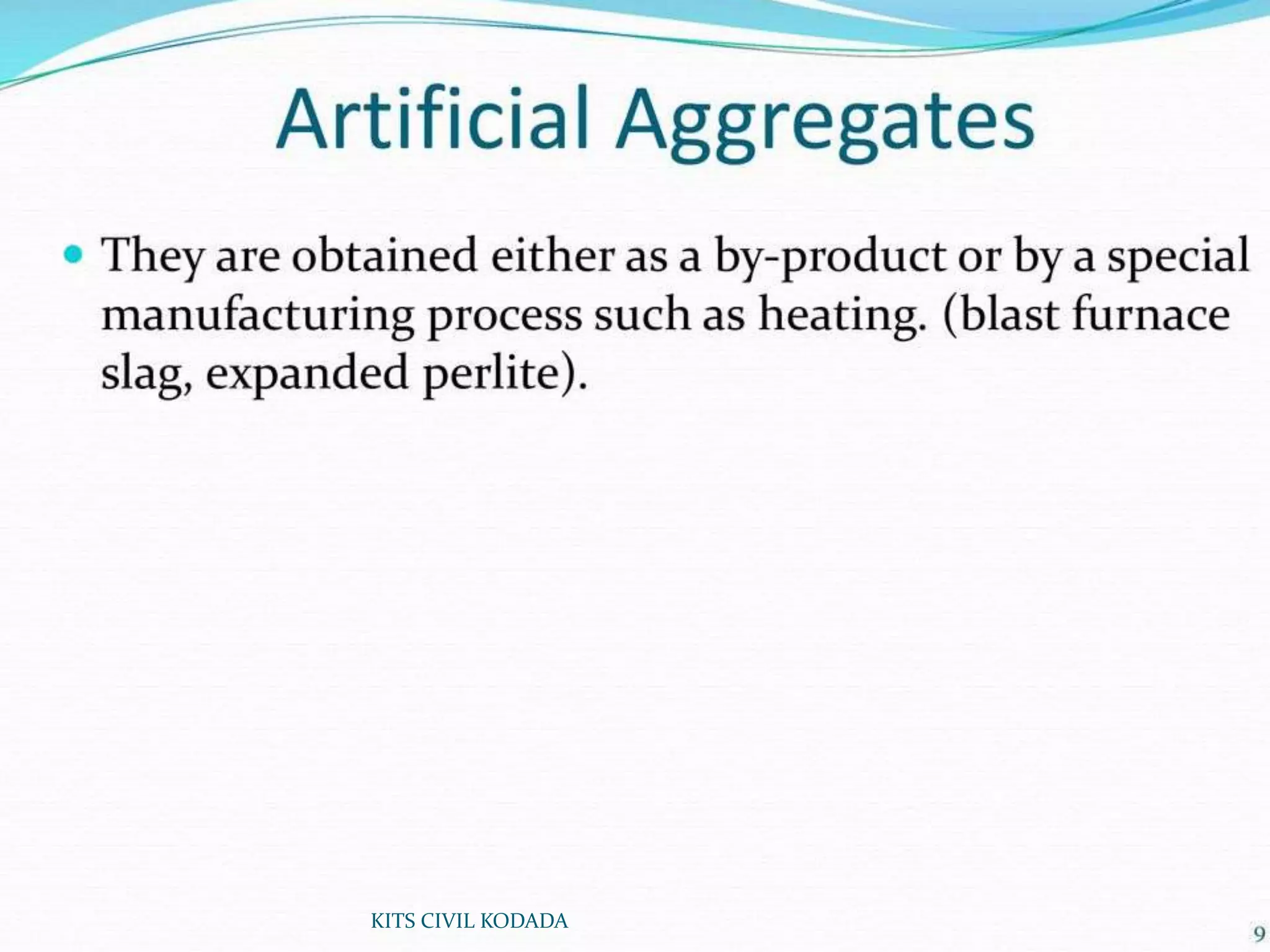 aggregates properties and all details | PPTX