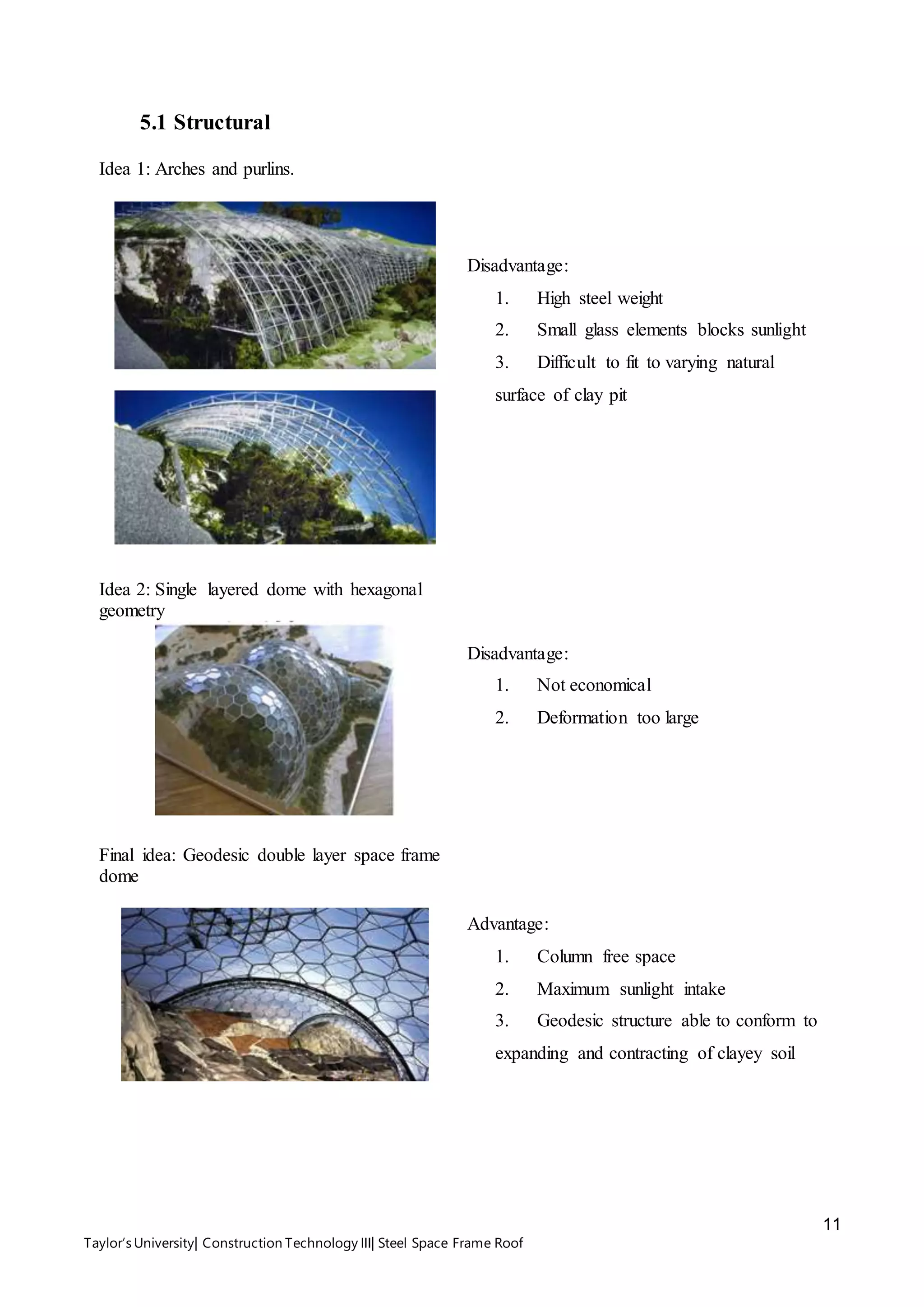 Ct3 steel space frame roof | DOCX