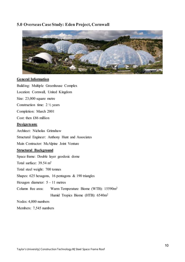 Ct3 steel space frame roof | DOCX