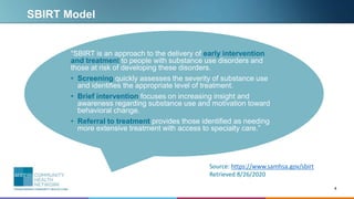 Piloted Enhancements to a Screening Brief Intervention and Referral to ...