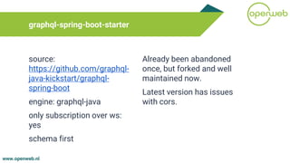 Graph ql subscriptions on the jvm | PPTX