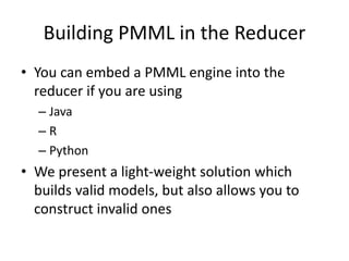 Case Study: Building Analytic Models over Big Data | PPT