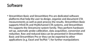 Constant Temperature Anemometry uses introduction | PPT
