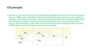 Constant Temperature Anemometry uses introduction | PPTX