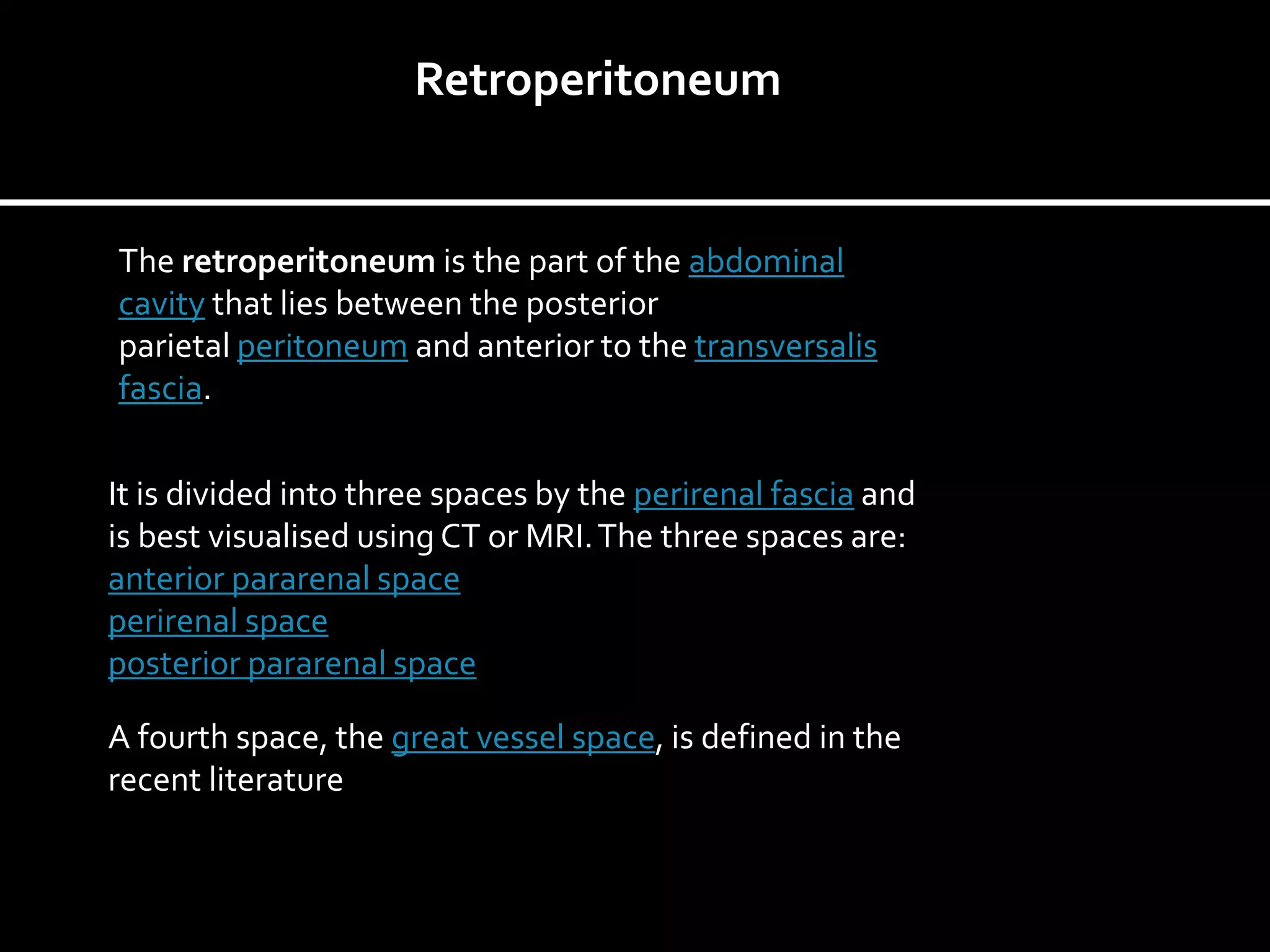 CT ABDOMEN ANATOMY | PPTX