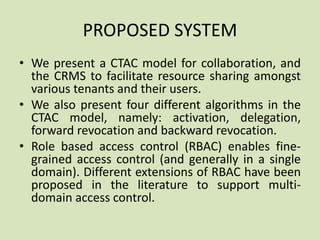 A Cross Tenant Access Control (CTAC) Model for Cloud Computing: Formal ...
