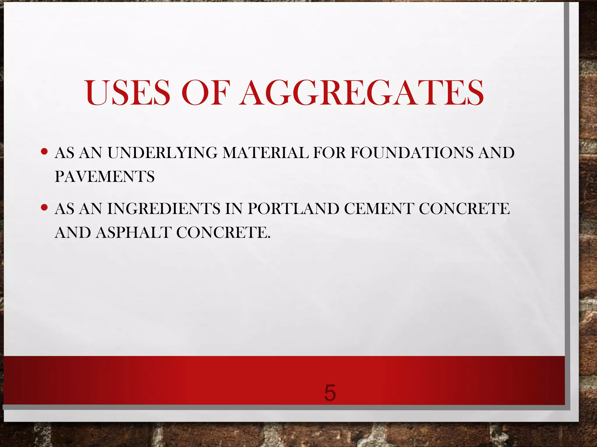 Ct aggregates | PPT