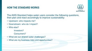 The Alliance for Water Stewardship | PDF