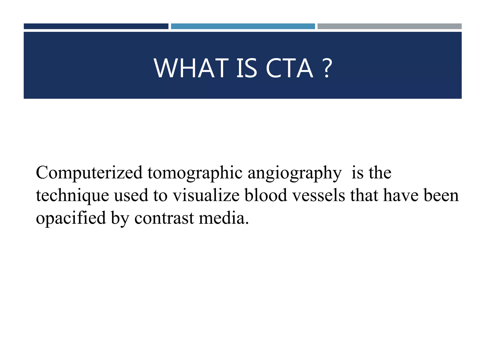 CT Angiography Head and Neck | PPTX