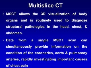 CTA in acute chest pain | PPTX | Heart and Cardiovascular Diseases ...